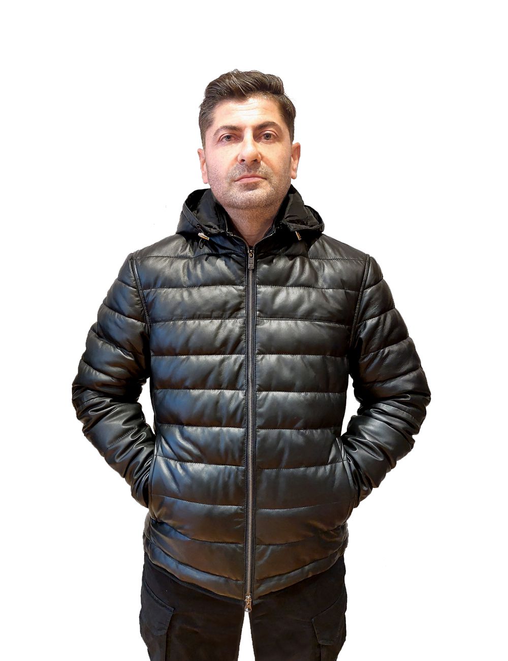 Ανδρικό δερμάτινο Guy Laroche